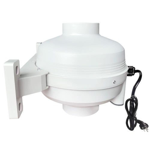 4 inch Radon Fan 260CFM - Radon Mitigation System Inline Duct Fan IP67 ...