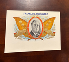 Vintage Cigar Box Label President Franklin D Roosevelt 8 1/2" x 6" | eBay