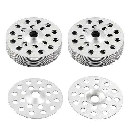 Coufce 100pcs 1 inch Plaster Washers Zinc Metal Washer, Plaster Repair ...
