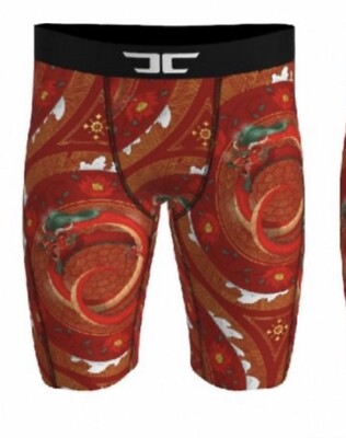 JORDAN CRAIG MEN’S UNDERWEAR PRINTED GRAPHIC BOXER BRIEFS RED DRAGON ...