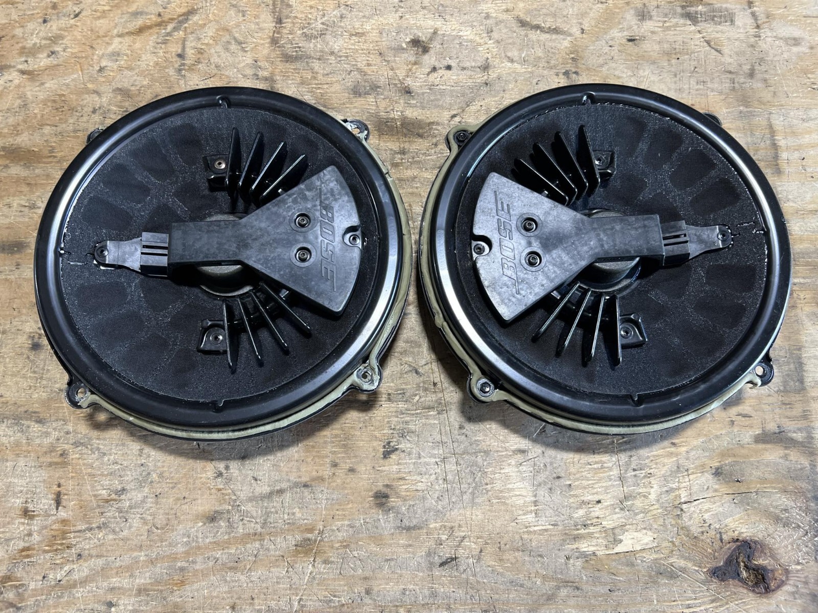 05-10 C6 Bose OEM Audio Stereo LH RH Door Speaker Subwoofer Sub Pair 2x ...