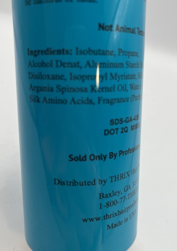THRIX Dry Shampoo Volume Texture Color Care 6.7 Oz. Volume, Refresh ...