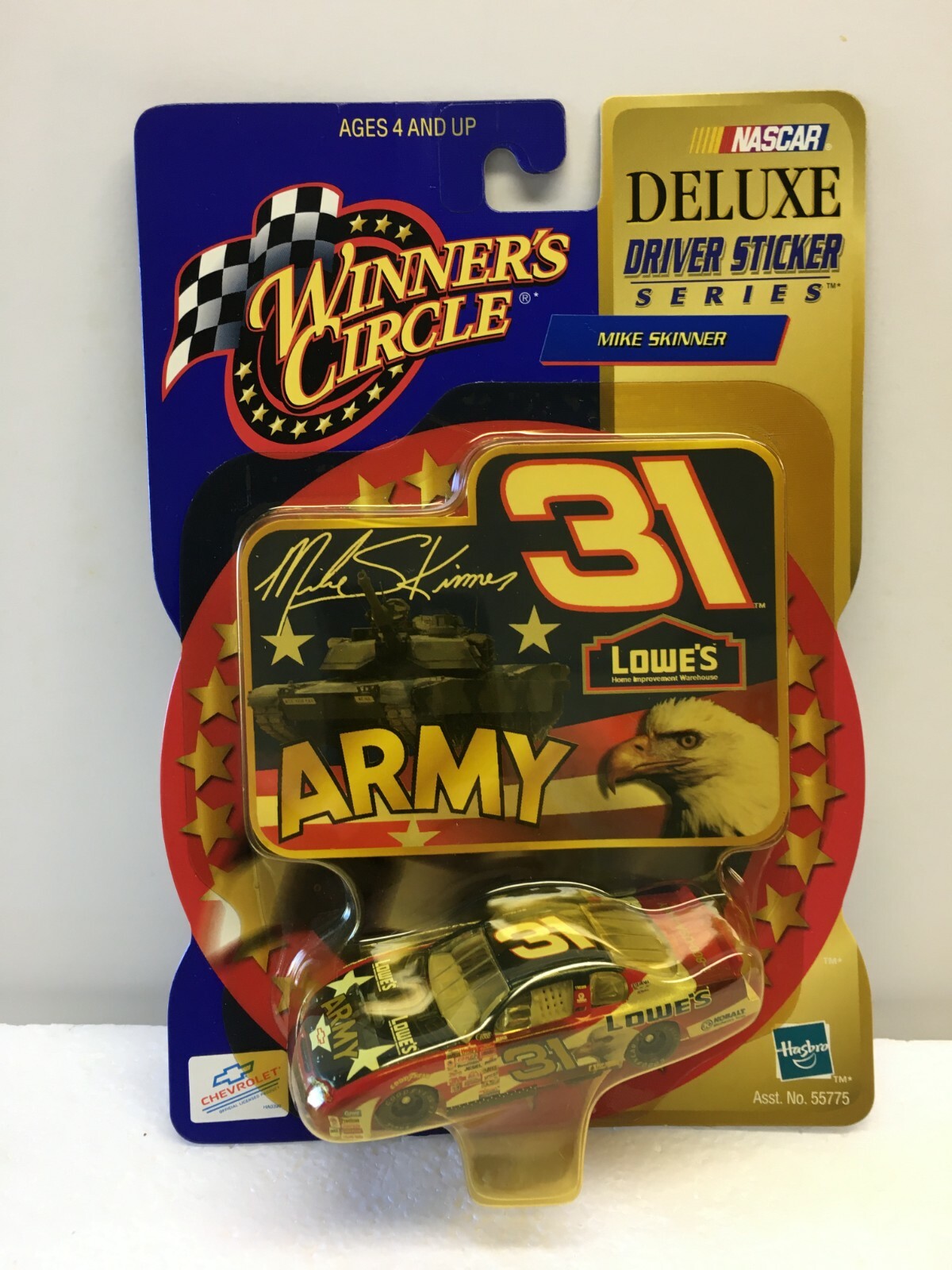 2000 Winners Circle 1/64 Mike Skinner #31 Army Monte Carlo Deluxe ...