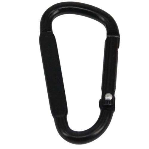 Heavy Duty Carabiner Clip Hook D-Ring Screw Lock Outdoor Safety ...