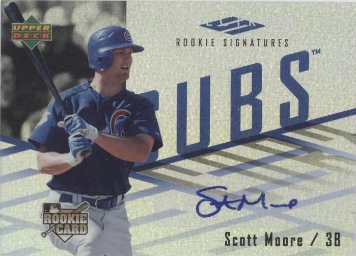 2007 Upper Deck Spectrum - Rookie Signatures Scott Moore #144 (AU) for ...
