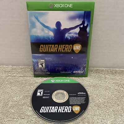 Guitar Hero Live (Microsoft Xbox One, 2015) Game Only Tested ...