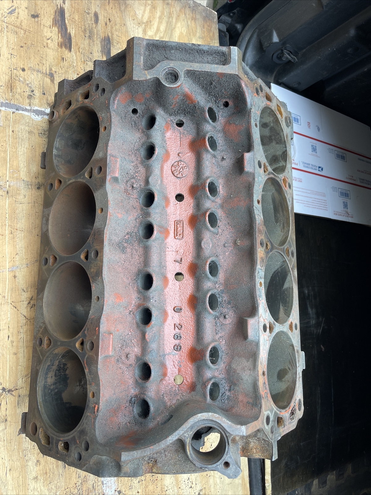 OEM 1965 289 Ford Bare Engine Block 060 Over Bore C5AE-6015E 6A13 ...