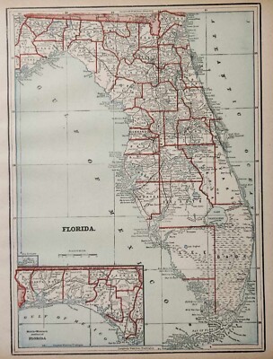 Pre-1900 - 1893 Map