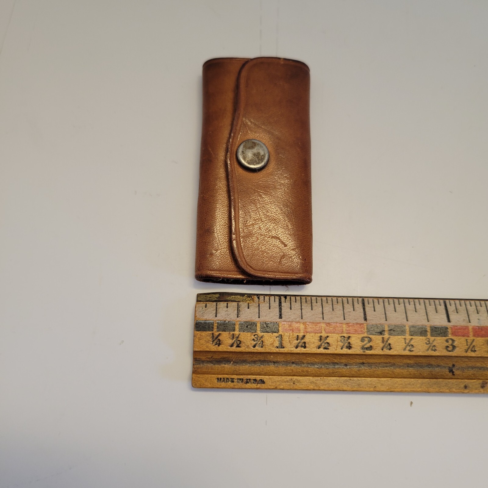 Vintage Oldsmobile Walter & Lennertz Indiana Leather Keychain With 2 ...