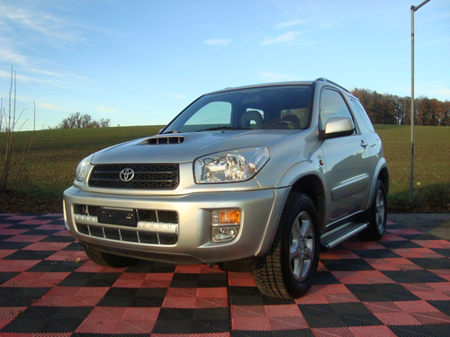 HEKO Tinted wind deflectors front set 2-pieces TOYOTA RAV4 mk2 3 doors ...