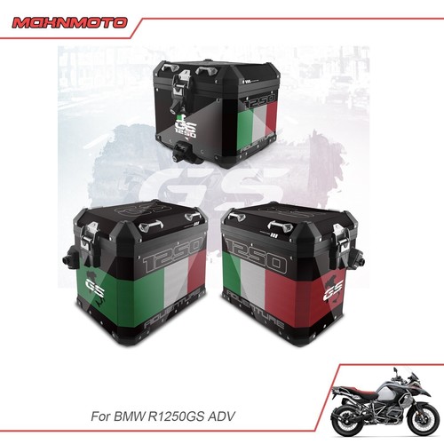 For 2019-2024 BMW R1250GS ADV Tail Top Side Box Protector Cover Decal ...