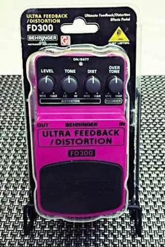 BEHRINGER FD300 ULTRA FEEDBACK / DISTORTION Guitar effects pedal [Very ...