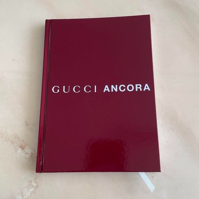 【LAST ONE!!】 GUCCI ANCORA Japan Limited note notebook diary NEW red ...