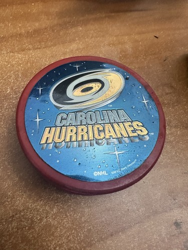 Carolina Hurricanes Red Hockey Puck NHL Collectible | eBay