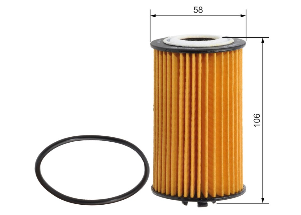Oil Filter fits SAAB Bosch 55353324 55594651 5650359 650155 650172 ...