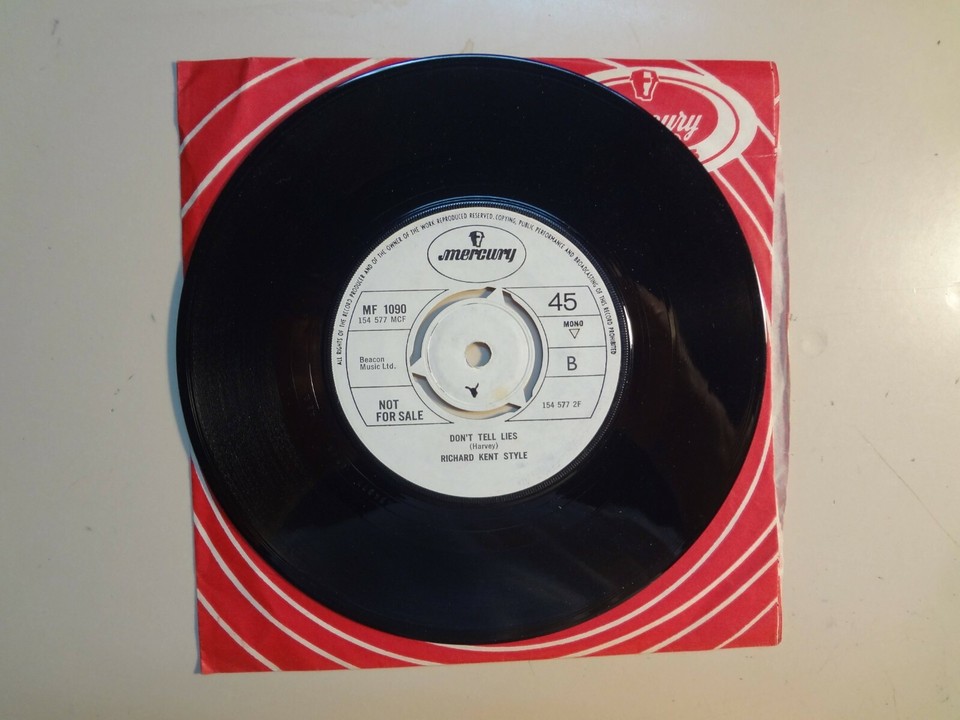 RICHARD KENT STYLE: A Little Bit O’ Soul-Don’t Tell Lies-U.K. 7" 1969 ...
