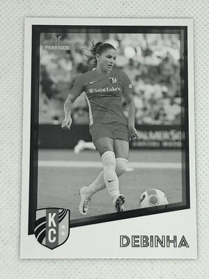 2023 Parkside NWSL V1 | #10 Debinha KC Current | Black & White Fresh ...