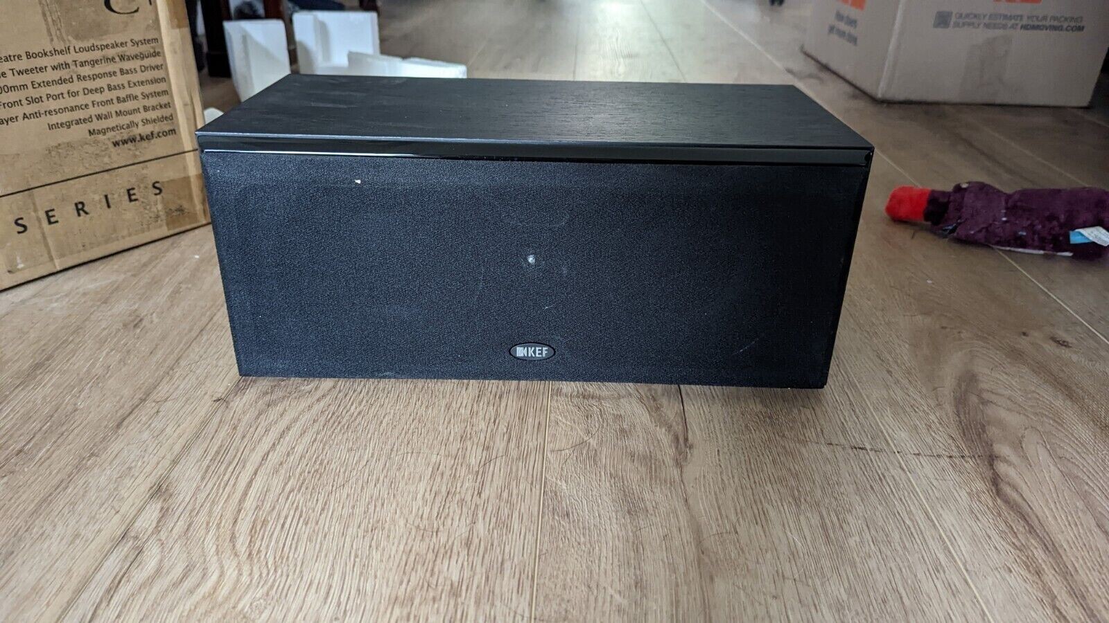 KEF C Series Speakers C1 (2), C4 Subwoofer, C6LCR Center Channel (Set ...