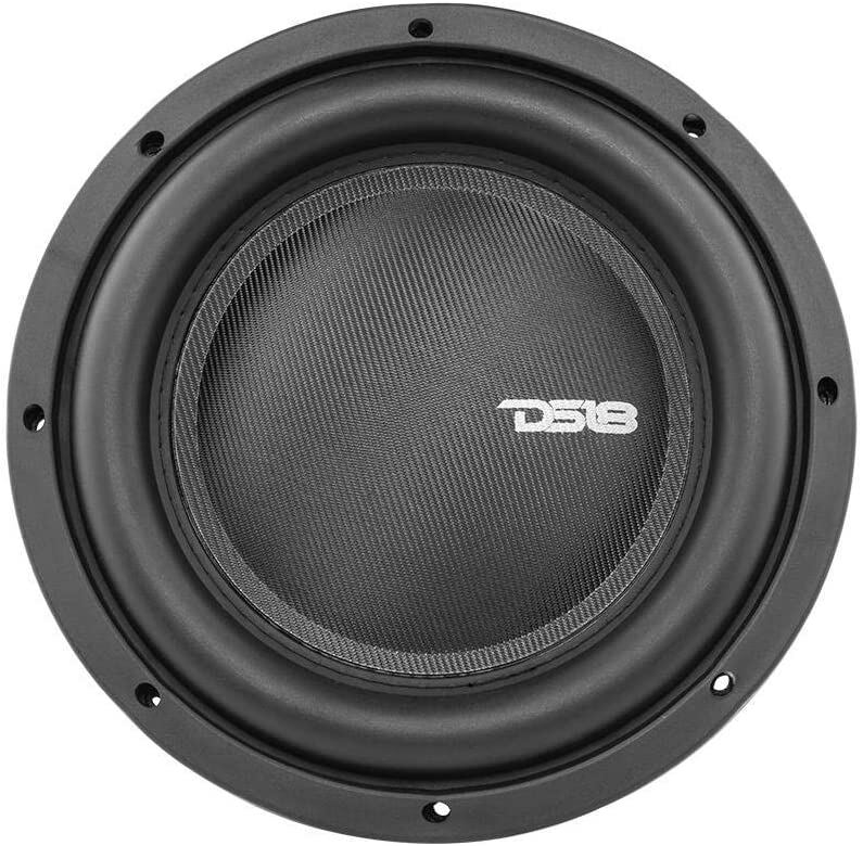 2) DS18 IXS10.4D 10" Shallow Mount Subwoofers 2400W DVC 4 ohm Slim Thin ...