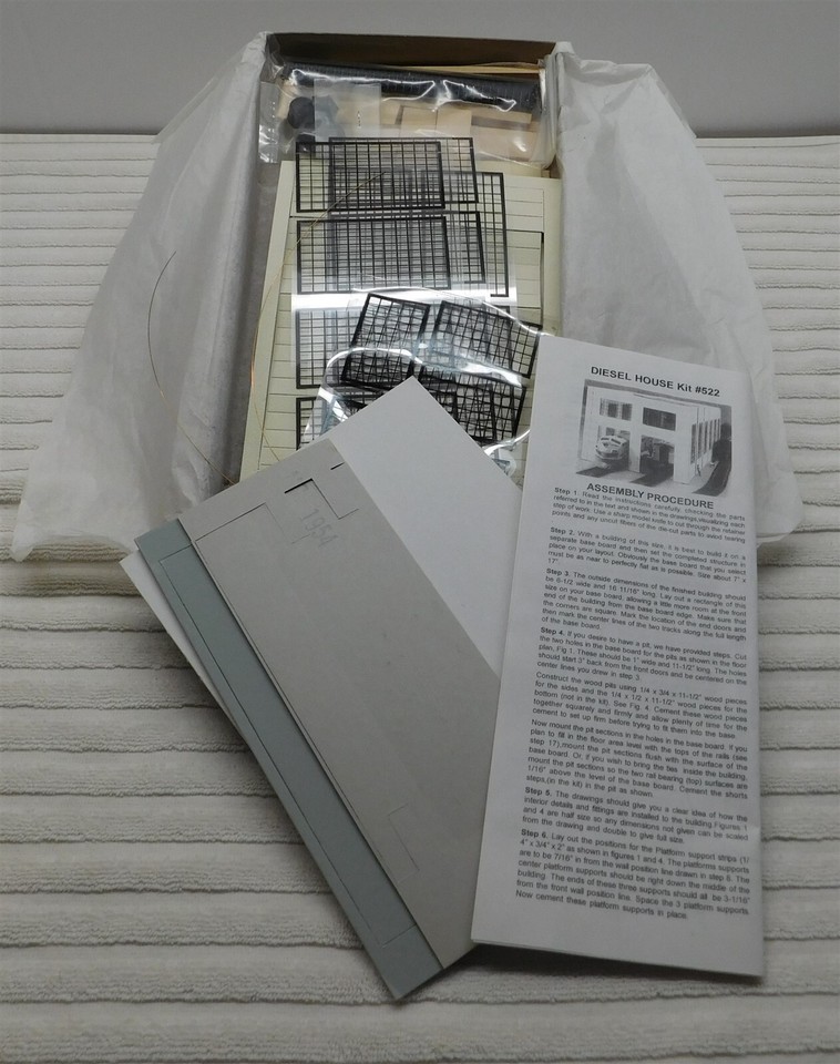 Alpine Division Scale Models #522 HO Scale 2 - Stall Diesel Engine ...