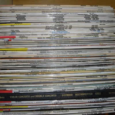 Mint VINYL JOB LOT ASD SAX SXL Thousands Rare Classical Violin Cello ...