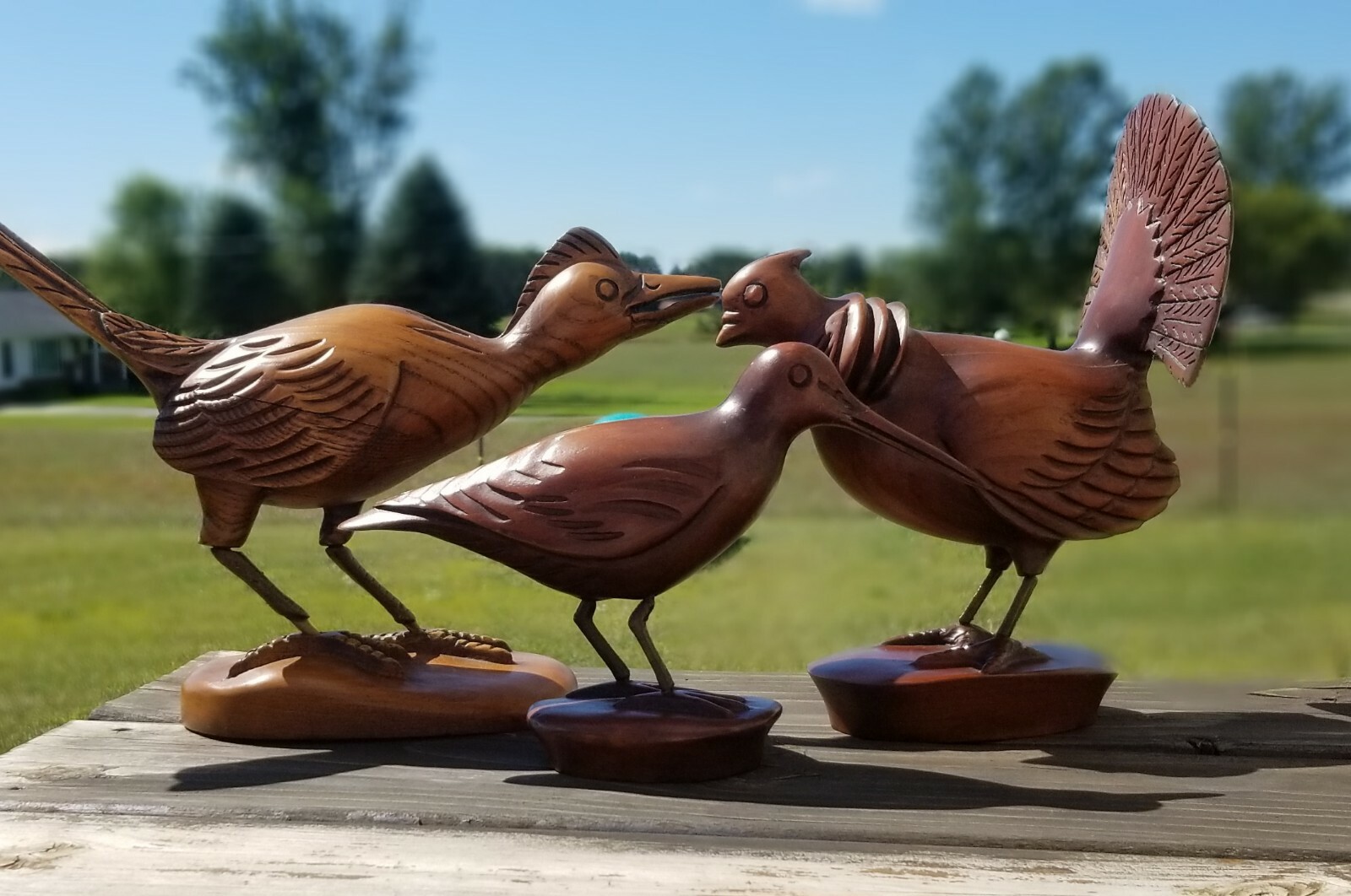 Carved Wooden Bird Folk Art SNIPE hunting decoy forslund 1960 | eBay