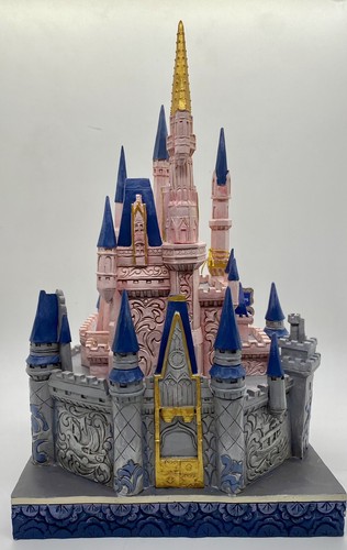 WALT DISNEY WORLD 50th Anniversary CINDERELLA CASTLE Figure Jim Shore ...