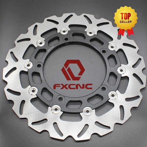 FXCNC Black 280mm Floatiing Front Wheel Brake Disc Rotor For CBR150R 00 ...