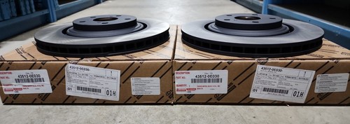 2011-2019 Toyota Sienna Highlander Genuine Front Brake Rotors ...