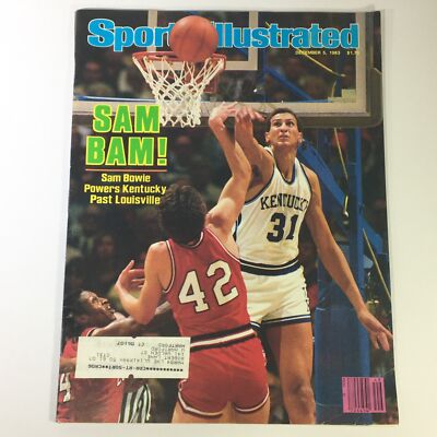 VTG Sports Illustrated Magazine December 5 1983 Kentucky's Sam Bowie | eBay