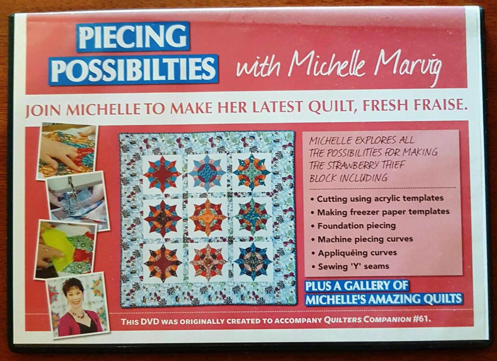 Quilters Companion #61 plus Piecing Possibilitie with Michelle Marvig ...