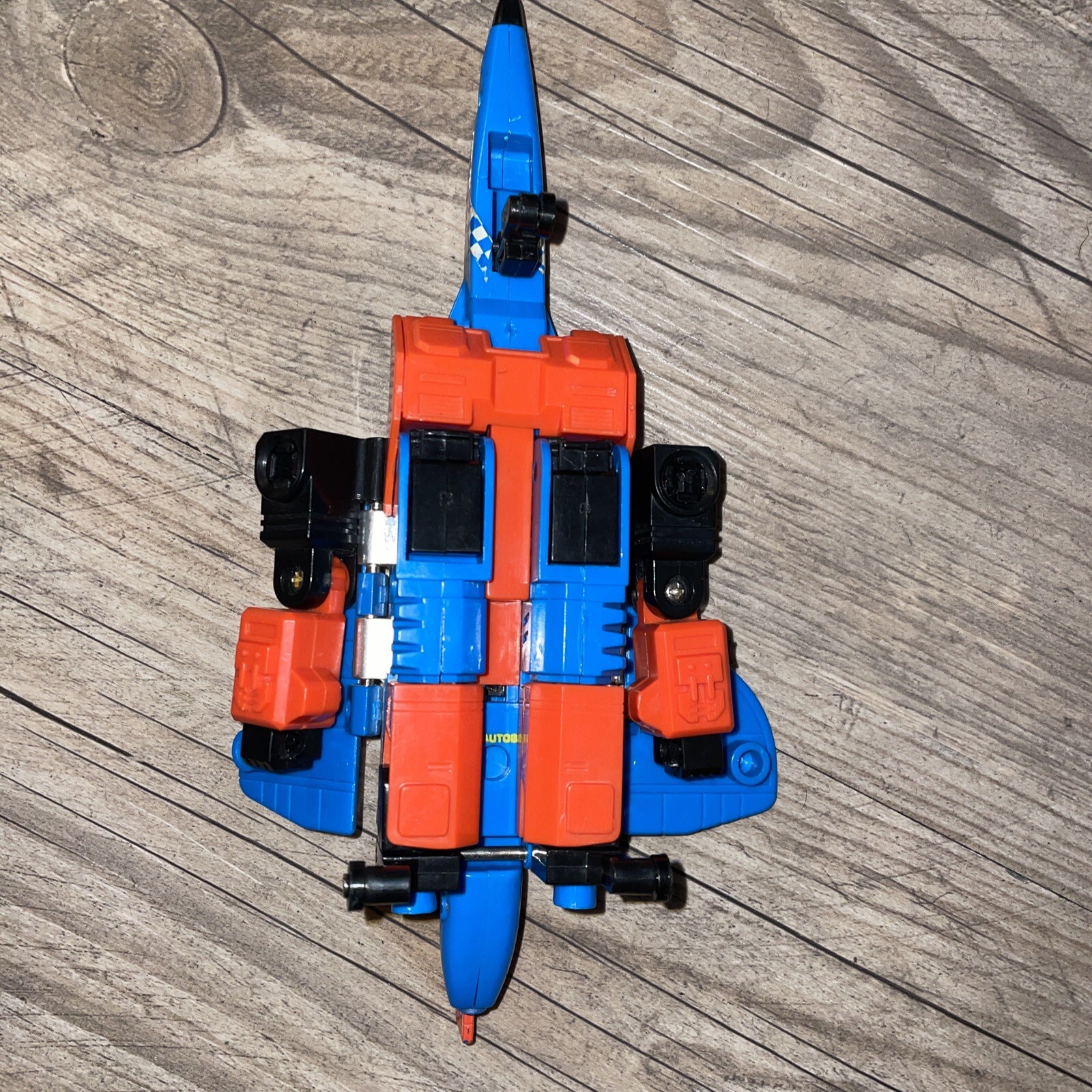 Silverbolt Vintage 1985 Transformers Red Blue Hasbro Toy Figure Autobot ...