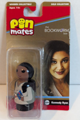 Pin Mates Bookworm Box Exclusive Gold Collection Wood Collectible ...