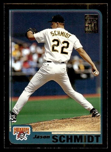 2001 Topps Gold Jason Schmidt /2001 Pittsburgh Pirates #142 *Noles2148 ...