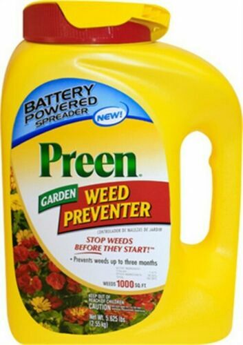 - Preen ‘Garden’ Weed Preventer with Battery-Powered Spreader Cap 6.25 ...