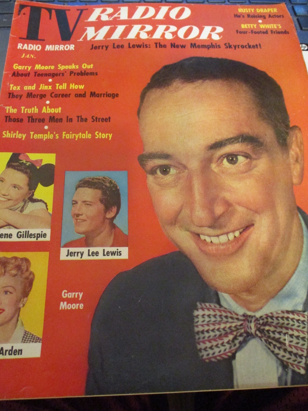 Garry Moore, Betty White -TV Radio Mirror Magazine 1958 | eBay