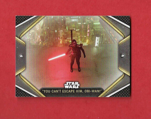 2023 Topps Star Wars Obi Wan Base set carte de base 34 | eBay