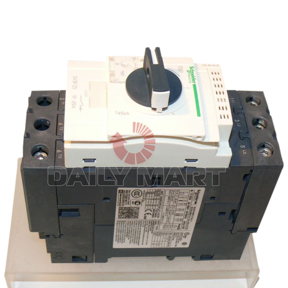 New Schneider Circuit Breaker GV3-P25 GV3P25 Manual Starter 600VAC 40A ...