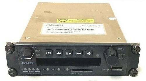 Used Avalex AVR8345 HD Digital Video Recorder HIGH DEFINITION PLAYBACK ...