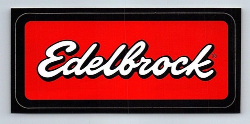 Sticker Decal Edelbrock Hot Rod Racing Car Auto Race | eBay