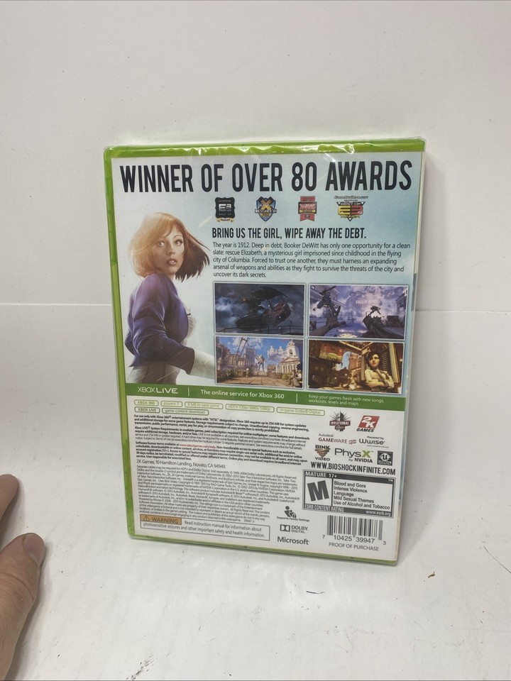 Bioshock Infinite - Microsoft Xbox 360 Sealed 710425399473| eBay