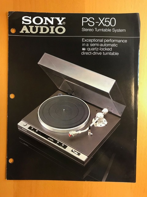 Vintage Sony Record Player Turntable Ps-x50 for sale online | eBay
