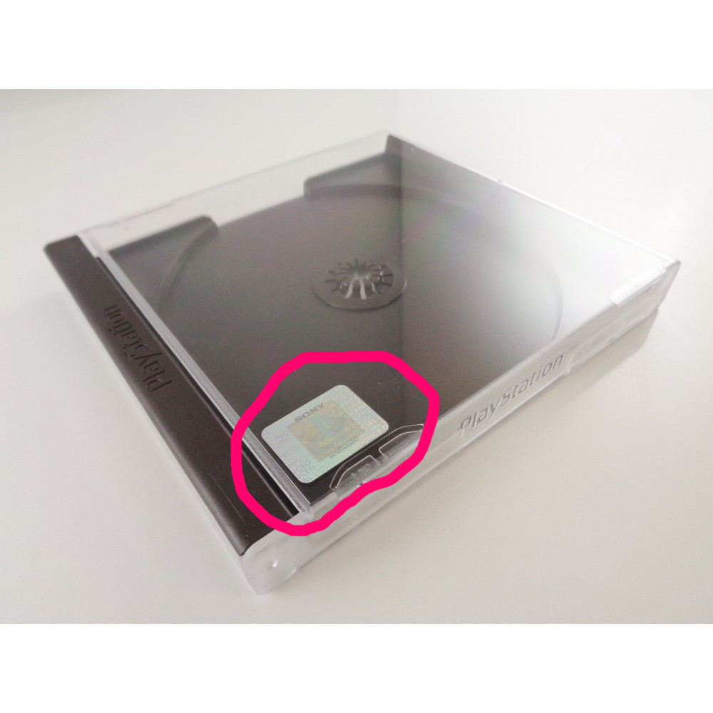 63x New Stickers Holographic for case game PlayStation, Boîtier Ps1 ...
