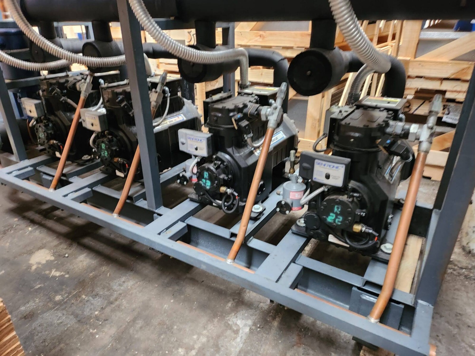 3 HILLPHOENIX REFRIGERATION RACKS COPELAND COMPRESSOR | eBay