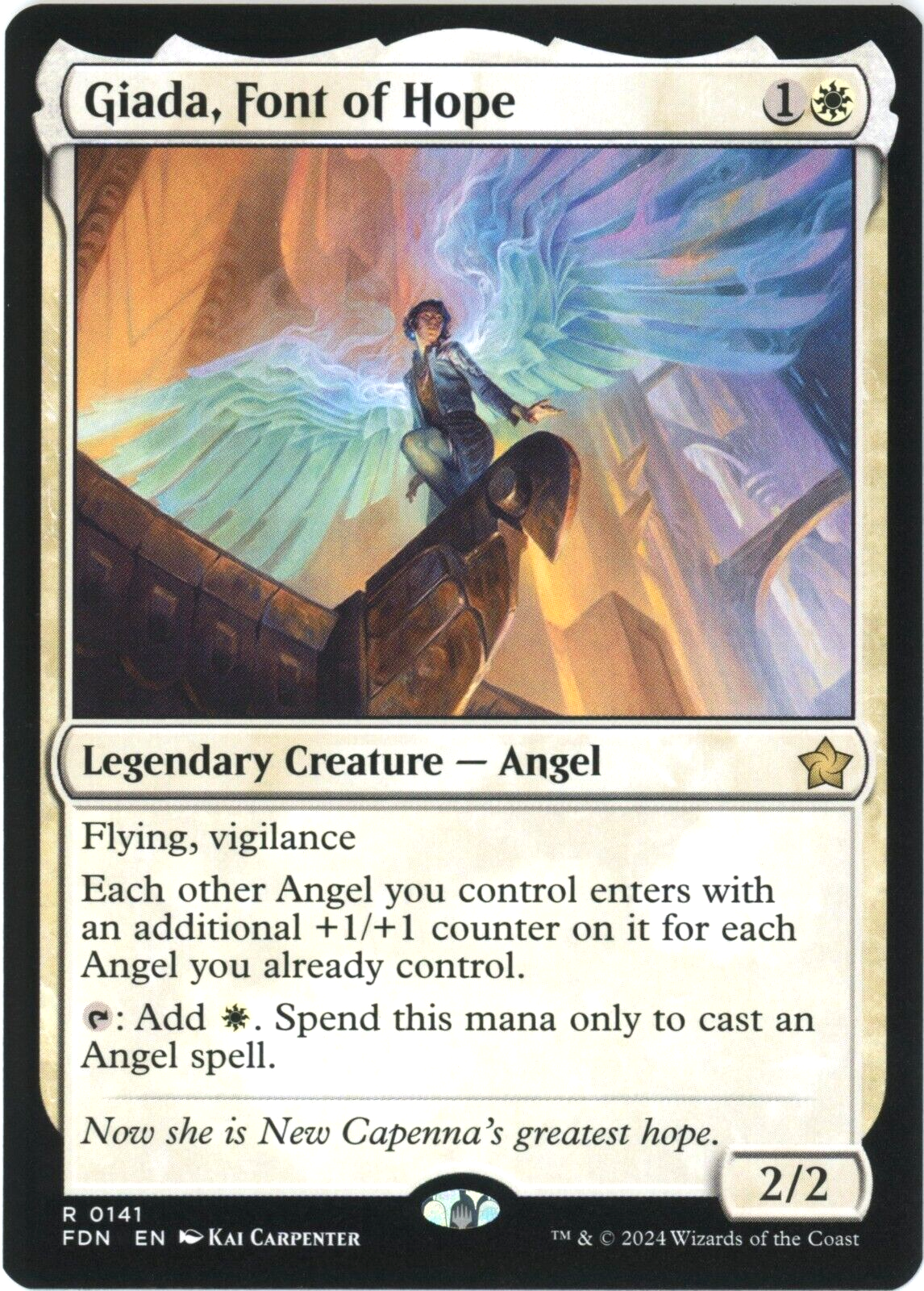 Giada, Font of Hope - Foundations - Magic the Gathering (MTG) - SHIPS ...