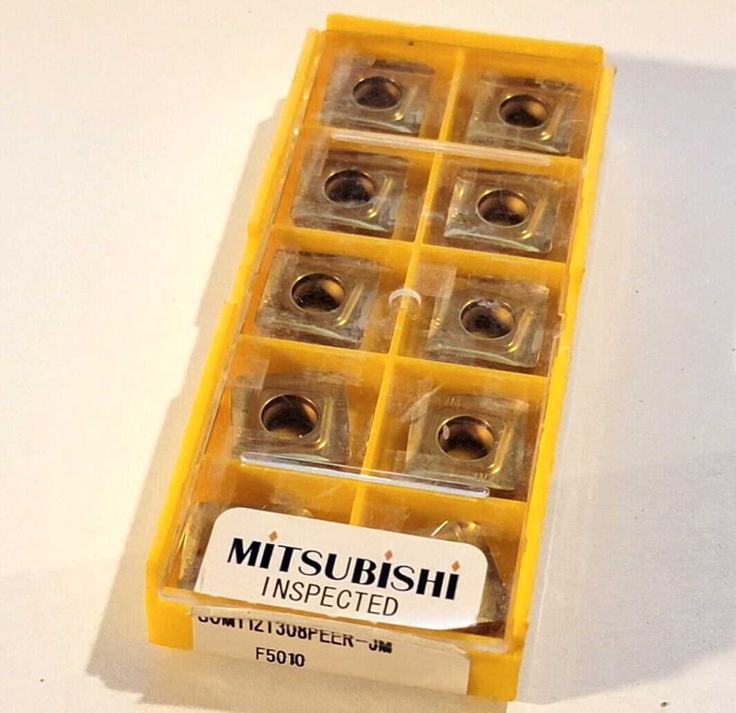 SOMT 12T308PEER JM F5010 MITSUBISHI *** 10 INSERTS *** GENUINE *** | eBay