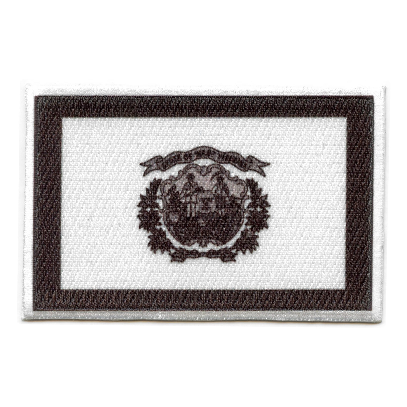 Ouest Virginia Patch State Drapeau Niveaux Brodé à Repasser | eBay