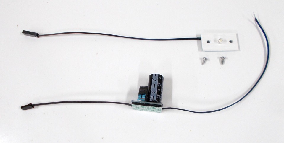 SINGLE WHITE LED LIGHT KIT 7/21V DC LGB SMALL G SCALE TRAIN CARS | eBay