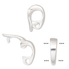 1 Small Or Medium Sterling Silver Bead Strand Enhancer Bail For Pendant ...