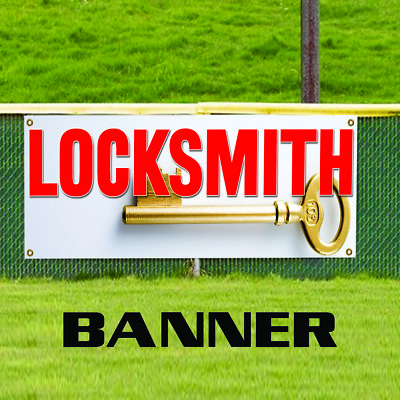Locksmith Vinyl Banner Keys Repair Shop Business Décor Advertising ...